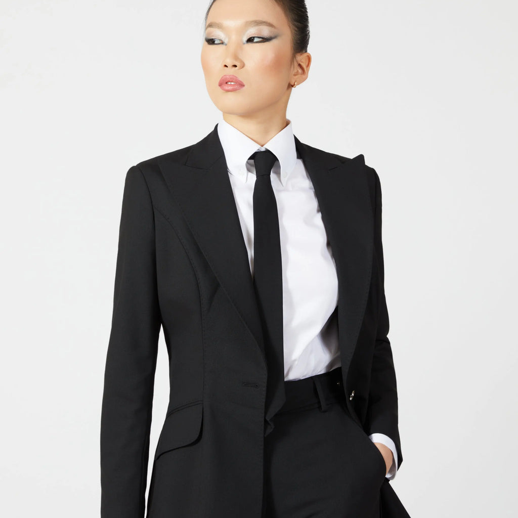 Jade Single Breasted Suit with Cuff Buttons - Alexandra Dobre